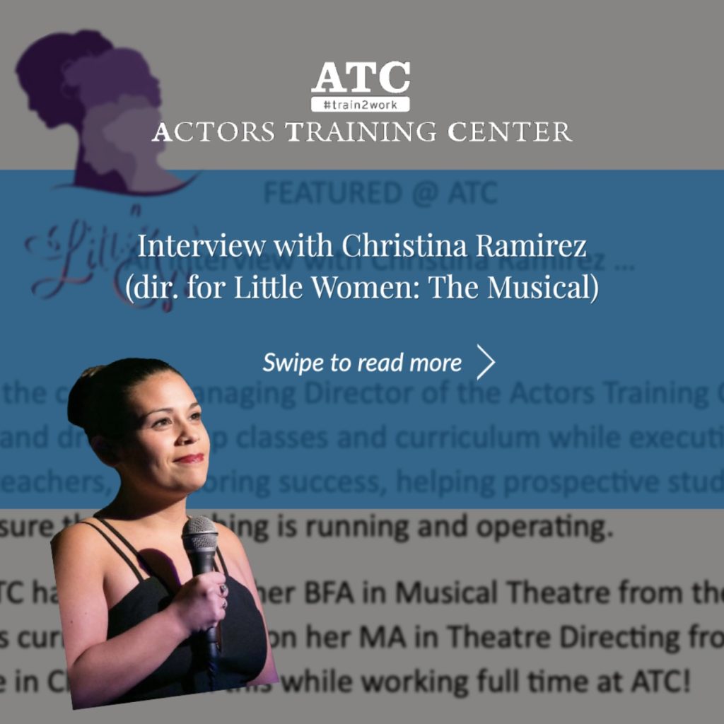 Featured @ ATC: Christina Ramirez – Actors Training Center